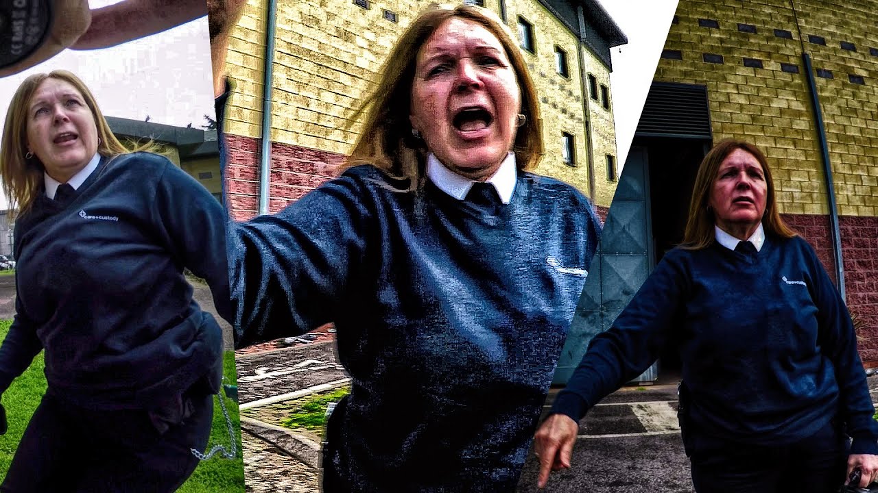 AGGRESSIVE KAREN ASSAULTS ME!!!! - Colnbrook Immigration Removal Centre ...