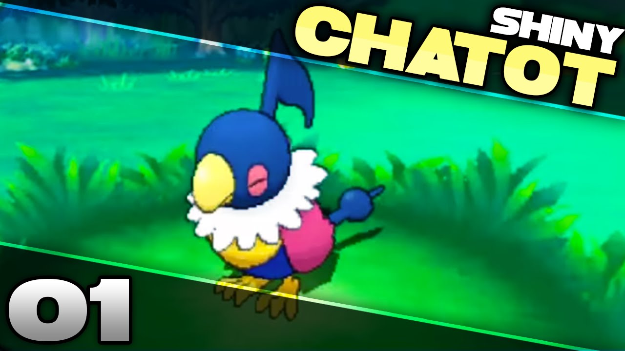 SHINY CHATOT! Shiny Hunting LIVE #01 | 8 ENCOUNTERS | Pokemon Omega ...