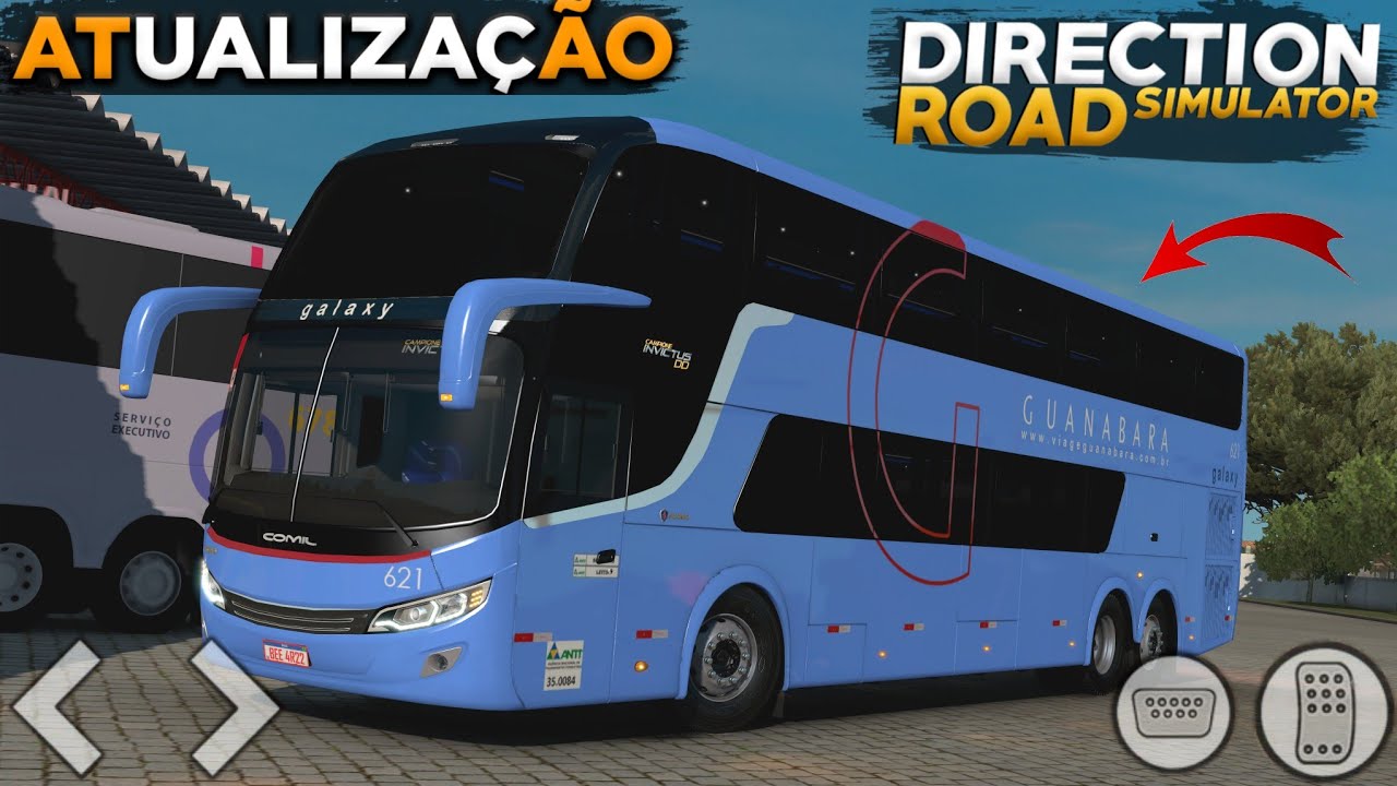 ATUALIZAÇÃO DO DIRECTION ROAD SIMULATOR COM NOVO ÔNIBUS E NOVAS FUNÇÕES ...