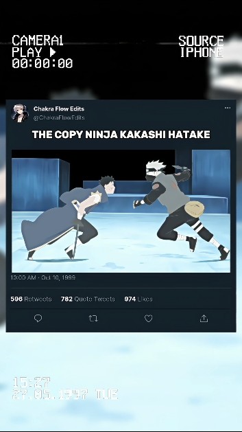 The Copy Ninja Kakashi Hatake #naruto #narutoshippuden #kakashi #sasuke ...