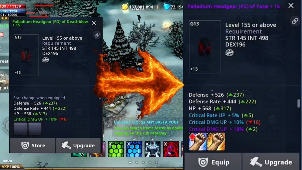 Insane Upgrade! Deadblow to Fatal Palladium - Cabal Infinite Combo ...