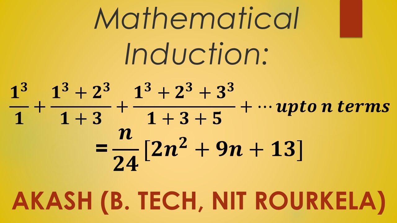 Mathematical Induction Question 14 #mathematicalinduction - YouTube