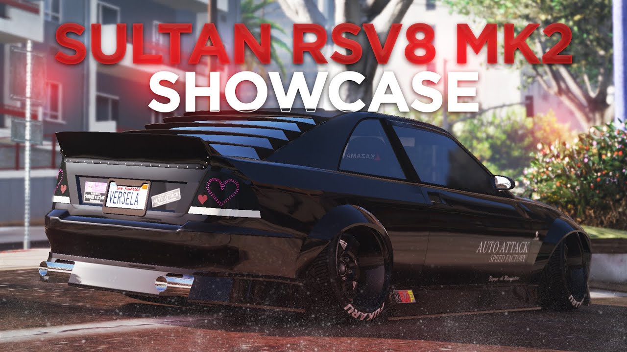 Sultan RSV8 MK2 Showcase - GTA V Cinematic - YouTube