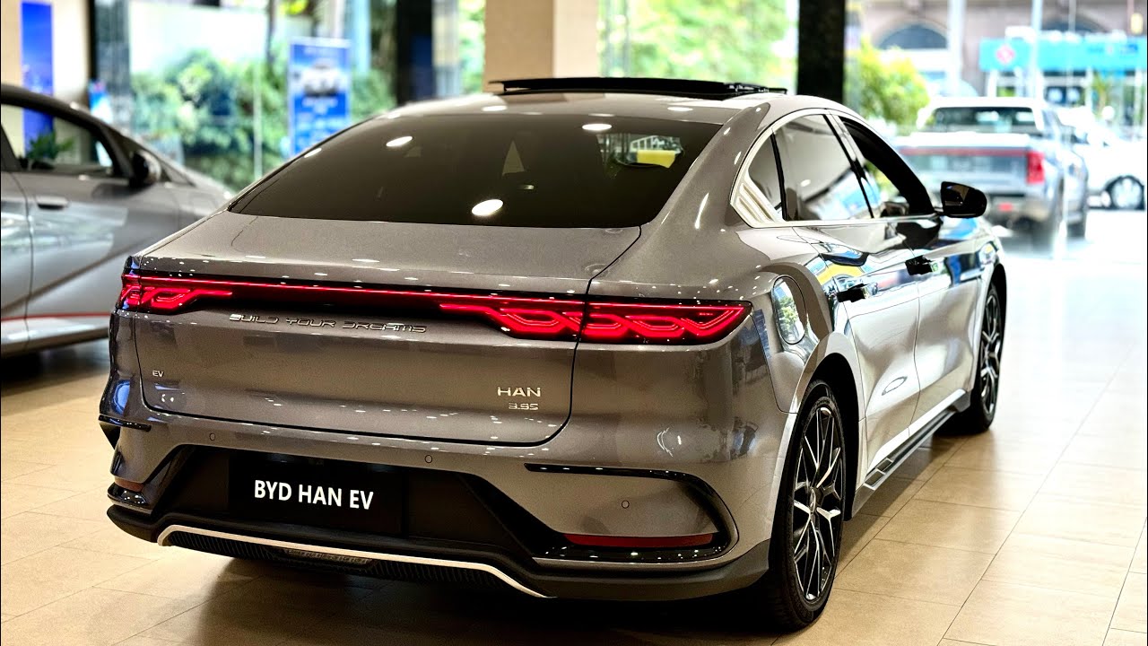 2025 New BYD Han EV | Luxury Electric Sedan - Review interior and ...