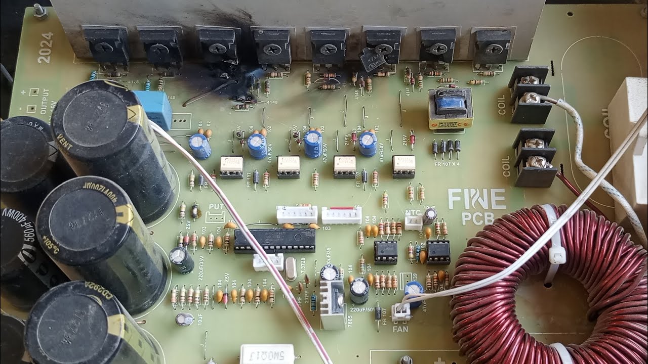 How to repair solar inverter Igbt 75T65 TLP250 Problem⚡ - YouTube