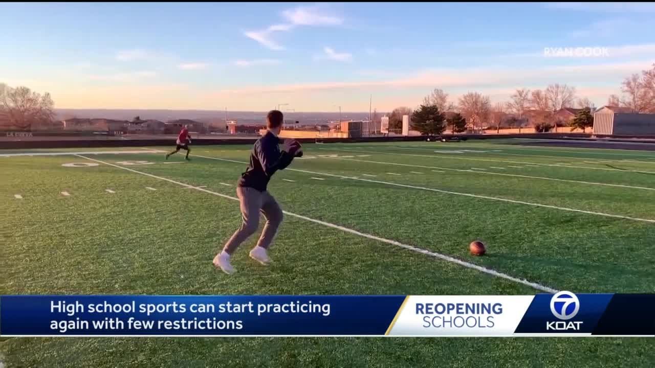 High school sports teams can start full practice - YouTube