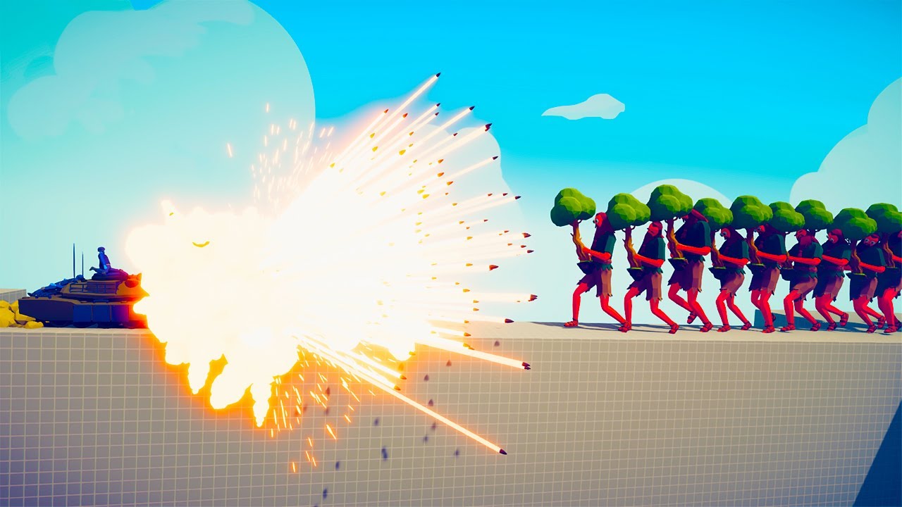 GOD TANK vs ALL GIANT | TABS - Totally Accurate Battle Simulator - YouTube