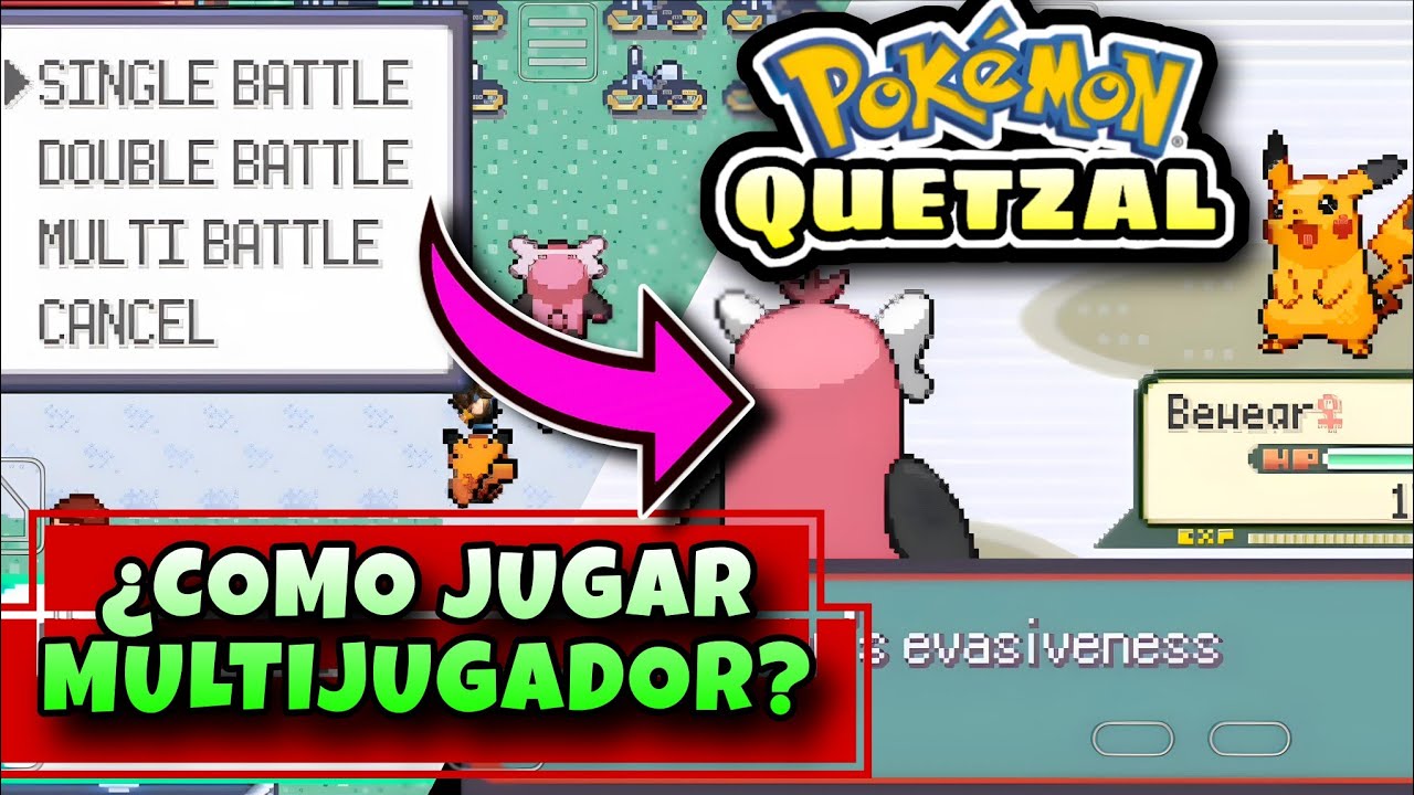 ¿Cómo Jugar En Multijugador? POKEMON QUETZAL (Actualización 7.0) ¿Jugar ...