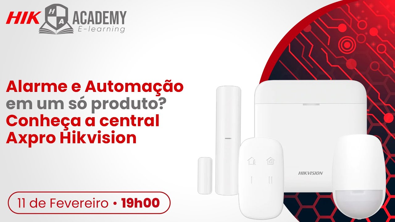 Alarme e Automação em um só produto? Conheça a Central AX PRO Hikvision ...