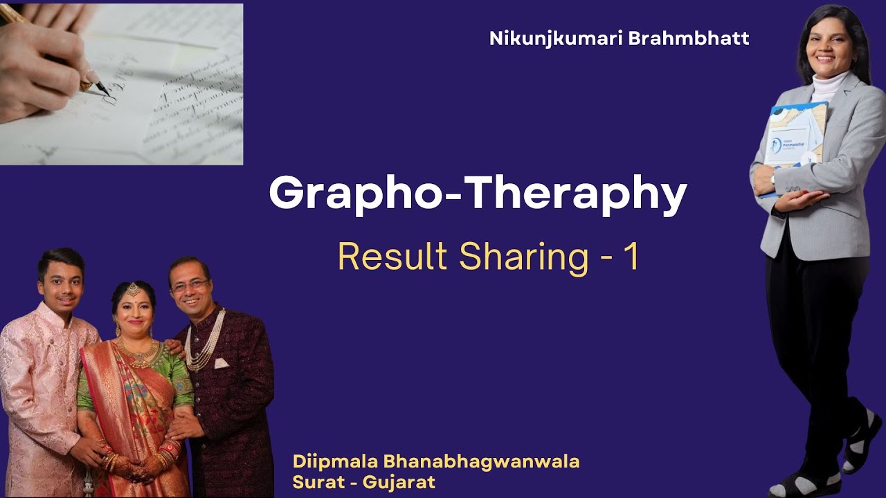 Hand writing Analyses/ Grapho-therapy Result Sharing-1/#gujarati # ...