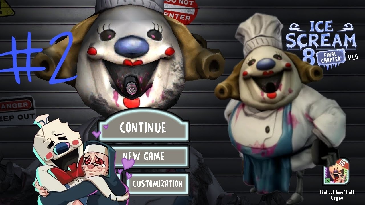 iced scream 8 final chapter full gameplay of laboratory 😊😂 - YouTube