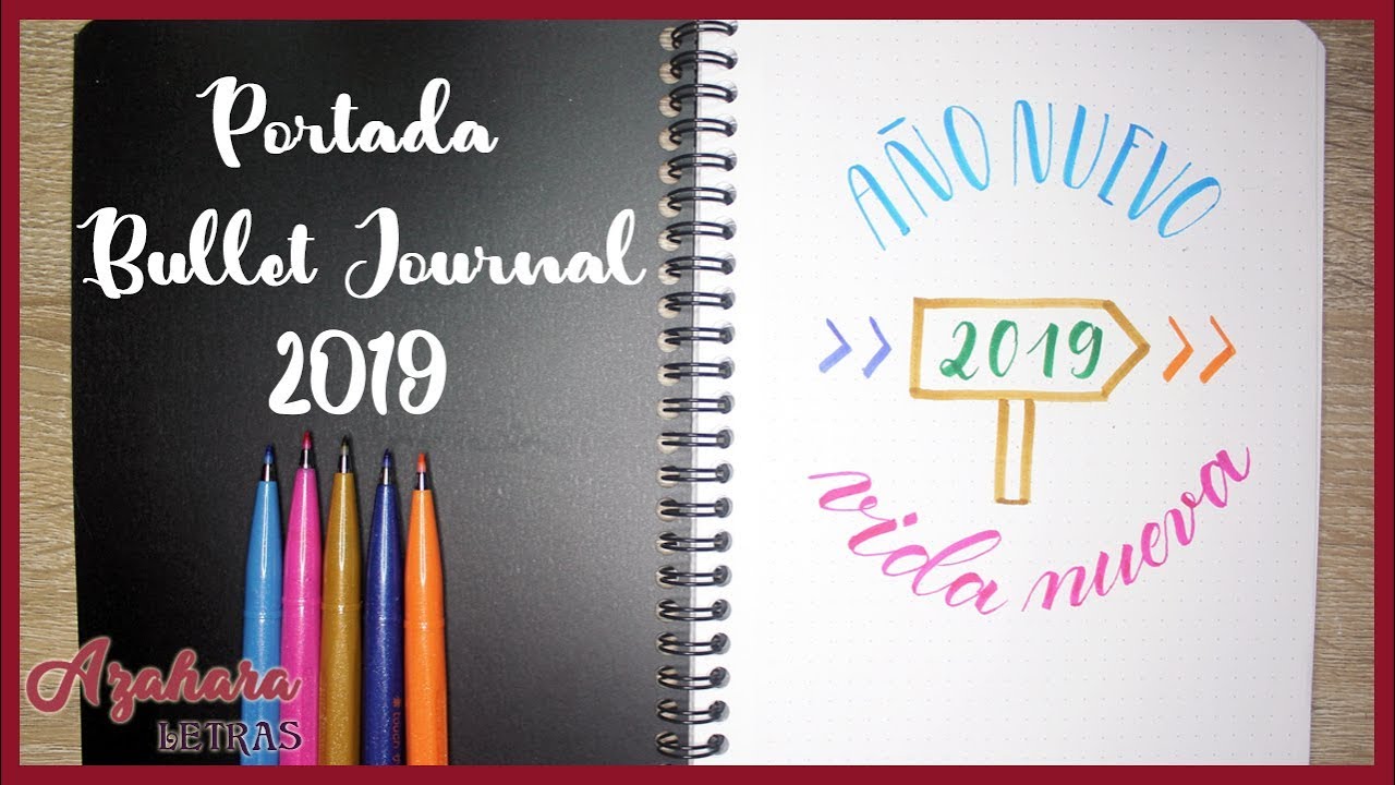 Portada Bullet Journal 2019 - YouTube