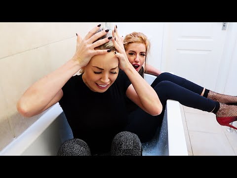 ICE BATH CHALLENGE IN HIGH HEELS!