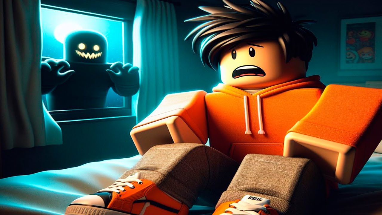 HAY UN MONSTRUO EN MI VENTANA...👹|| ROBLOX - YouTube