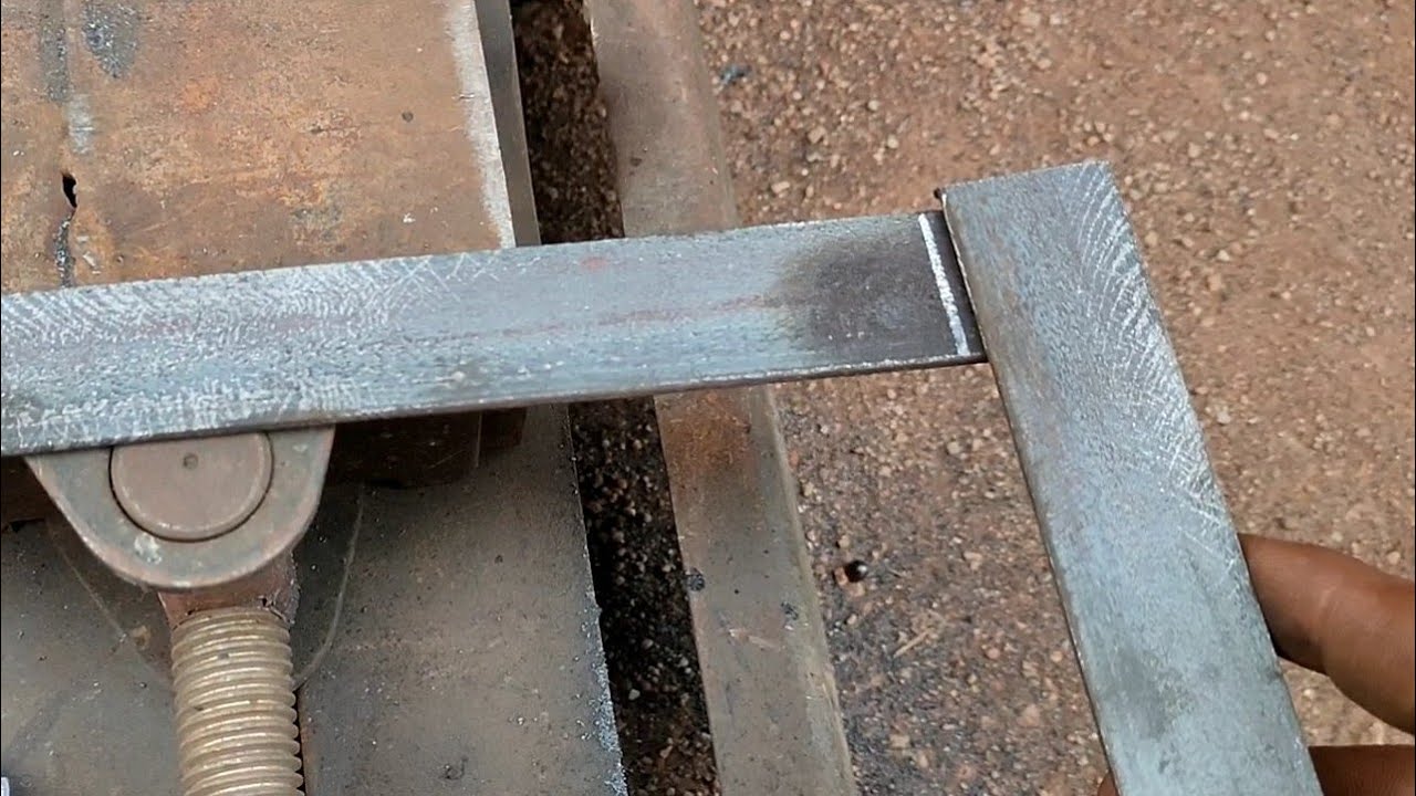 Making A Stand With Angle Iron For Multiple Purpose || Very Useful ...