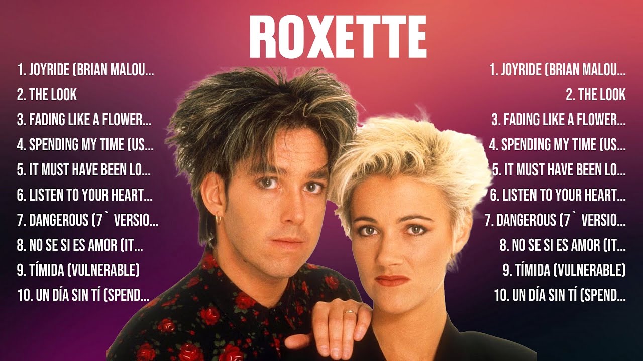 Roxette Greatest Hits 2024 Collection Top 10 Hits Playlist Of All Time ...