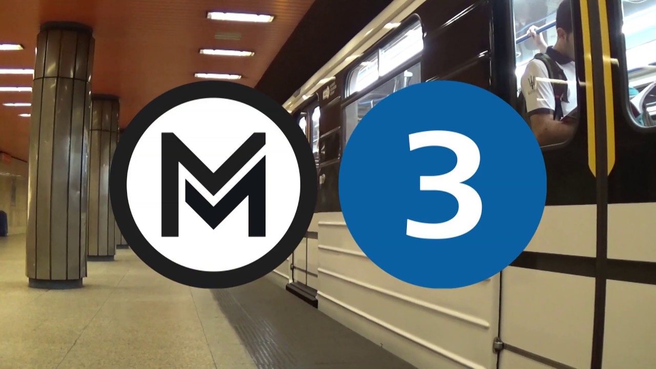 Budapest metro M3 - YouTube