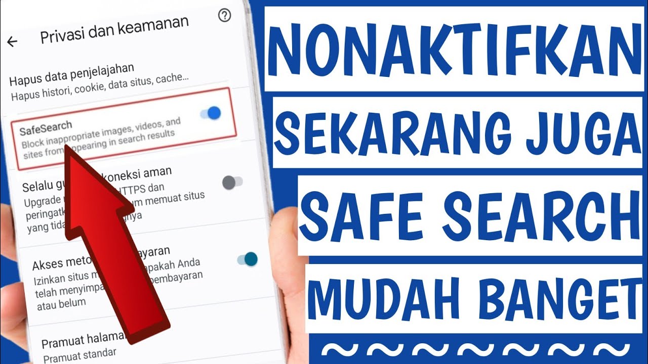 Cara Menonaktifkan Safe Search Di Google Chrome - YouTube