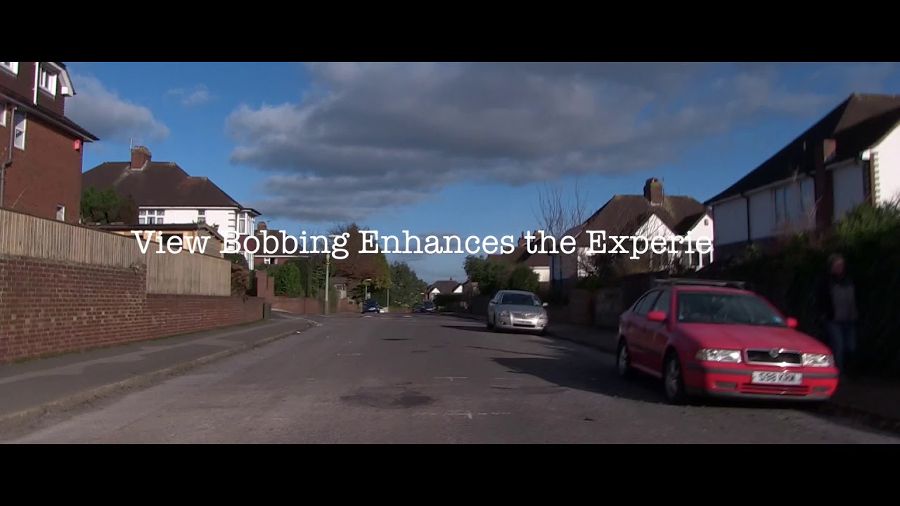 View Bobbing Enhances the Experience - Extra Zoom Version - YouTube