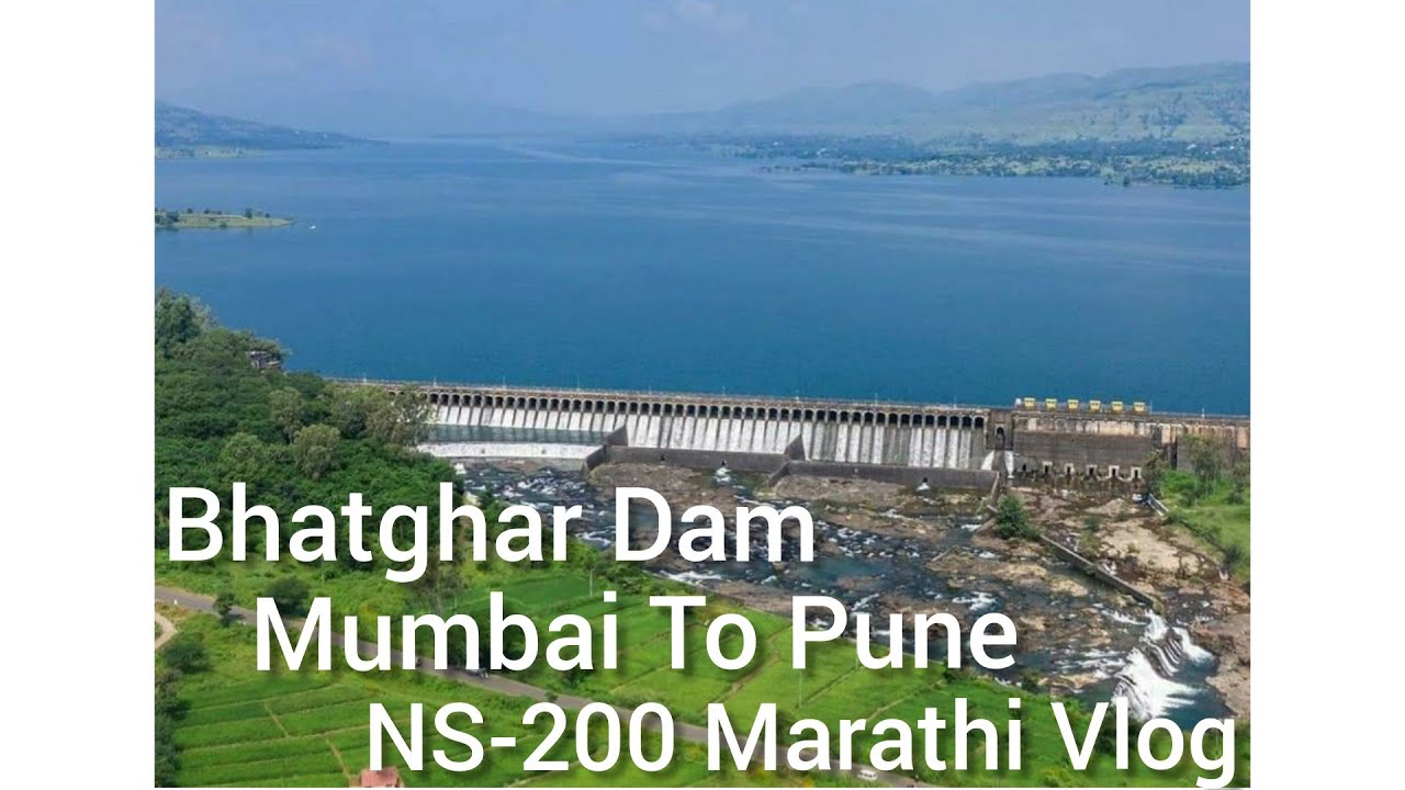 Bhatghar Dam | Marathi Vlog | Necklace Point | Mumbai To Pune | NS 200 ...