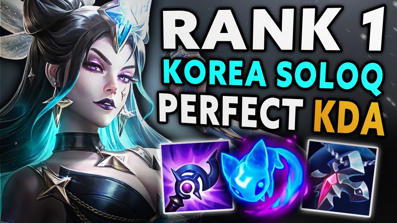 This Syndra is RANK 1 in Korea and has a 74% WR - YouTube