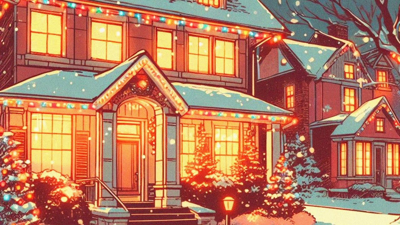 A Jazzy Christmas Lofi Mix 🎄 • Christmas Music/Vintage Winter Vibes ☕️ ...