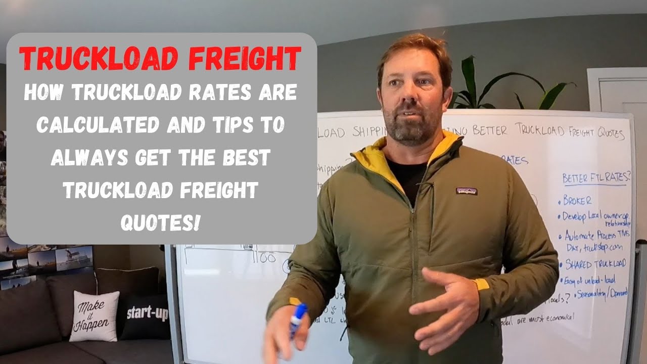 truckload shipping, truckload freight rates, how truckload is quoted ...