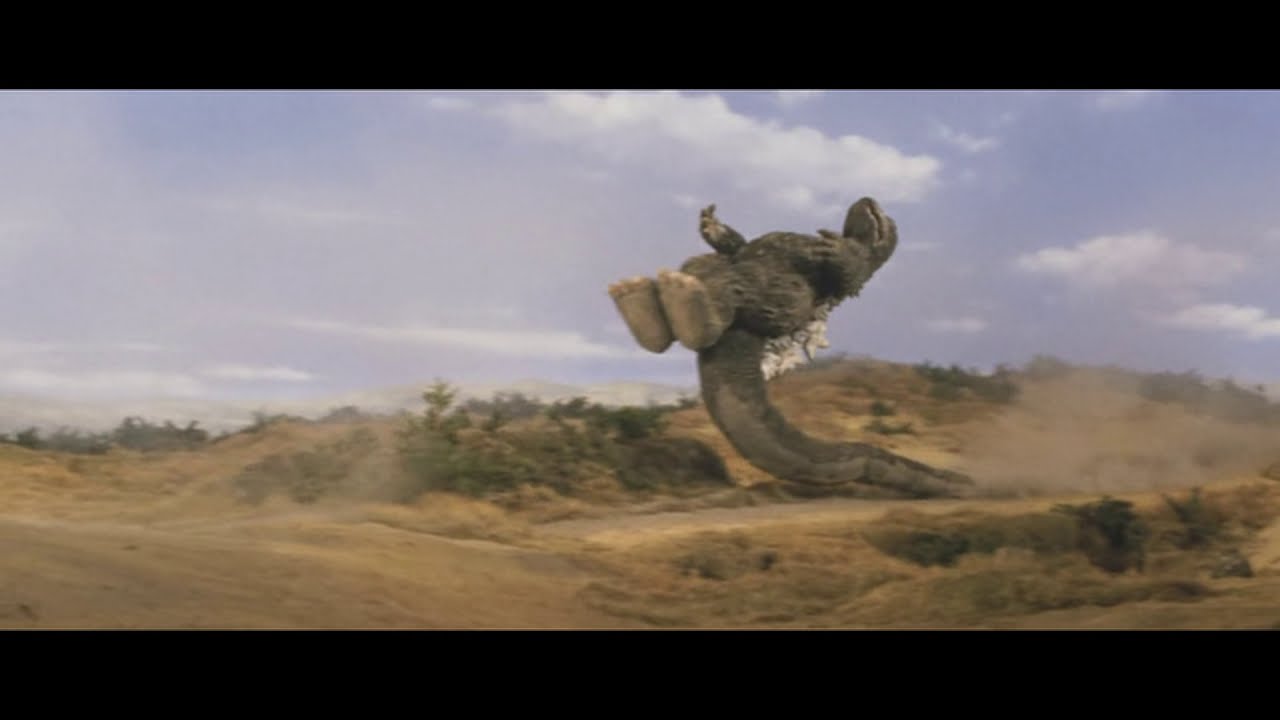 (1973) Godzilla vs Megalon Dropkick scene - YouTube
