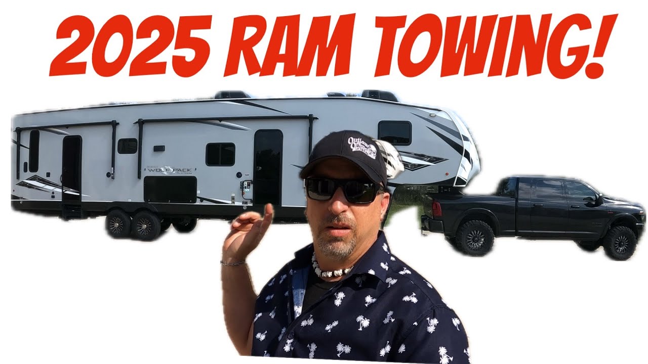 New 2025 Ram 3500 Towing RV with ZF 8 speed transmission! - YouTube