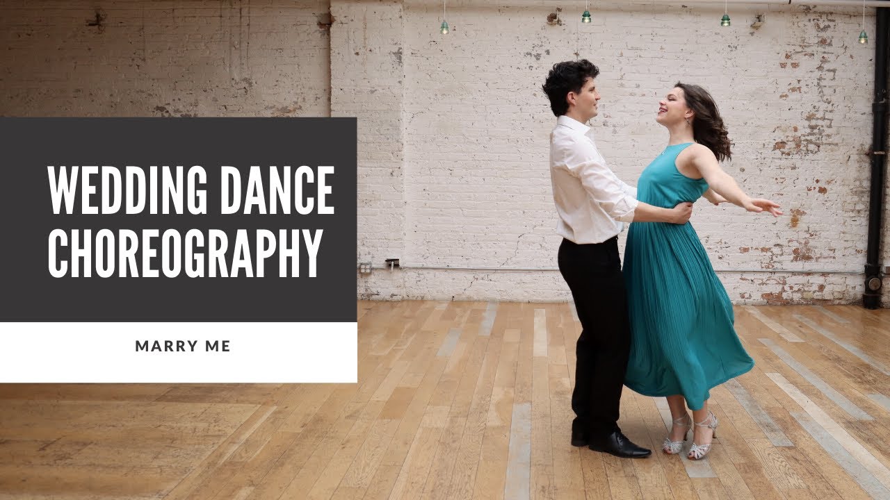 WEDDING DANCE CHOREOGRAPHY "MARRY ME" BY TRAIN | TUTORIAL AVAILABLE 👇🏼 ...