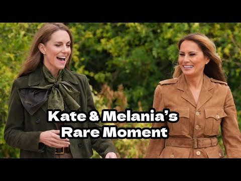 Kate Middleton & Melania Trump’s Rare Outing: A Touch of Unity