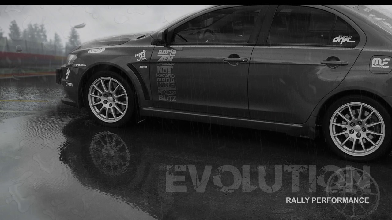 WALLPAPER ENGINE EVO RAIN RACEWAY AFTER EFFECTS 2017 - YouTube