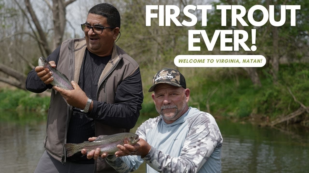FIRST TROUT FOR OUR BRAZILIAN OUTFITTER NATAN - A MAGNIFICENT DAY AT ...