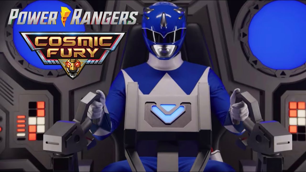 Billy Piloting the Wolf Zord Again in Power Rangers Cosmic Fury! - YouTube