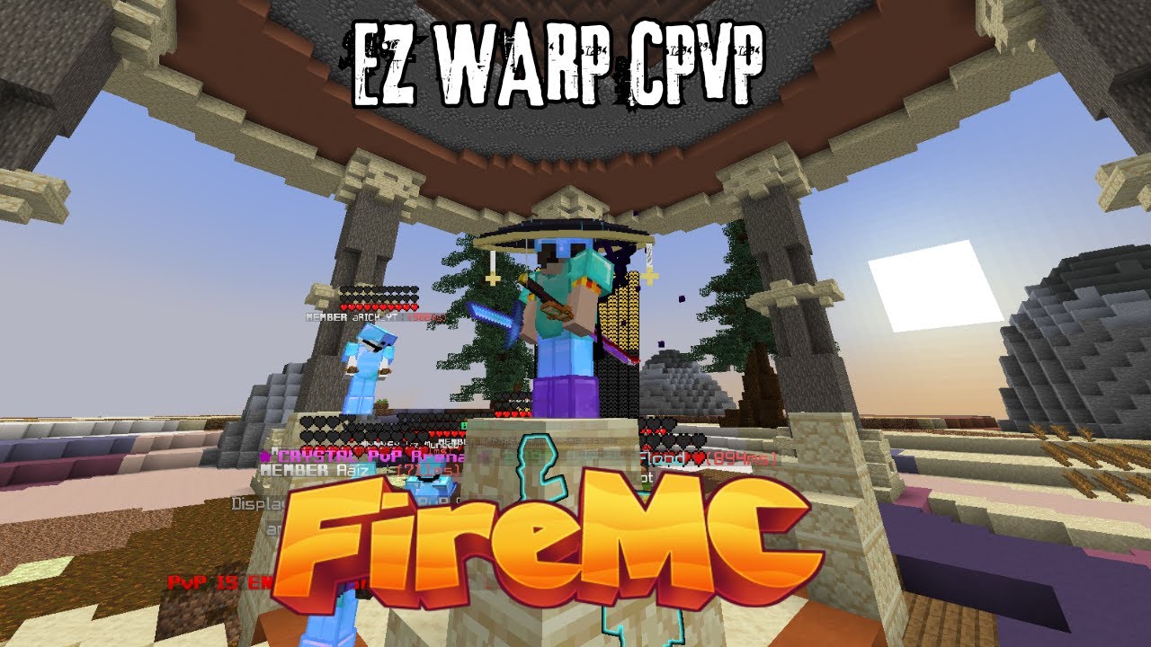 Dominating Warp Cpvp in Fire mc || @PSD1 server - YouTube