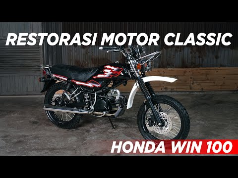 HONDA WIN 100 RESTORASI BY ENGGAL MODIFIED
