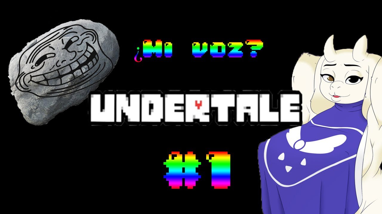 Undertale #1: Ligando con cabras y piedras troll - YouTube