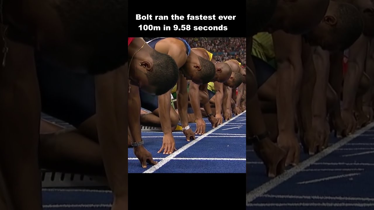 Usain Bolt 100m World Record - YouTube