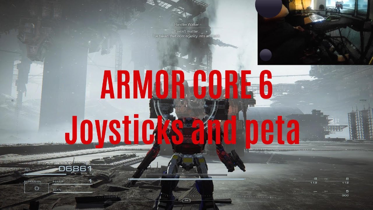 ARMOR CORE 6 Joysticks and petals part 4 - YouTube