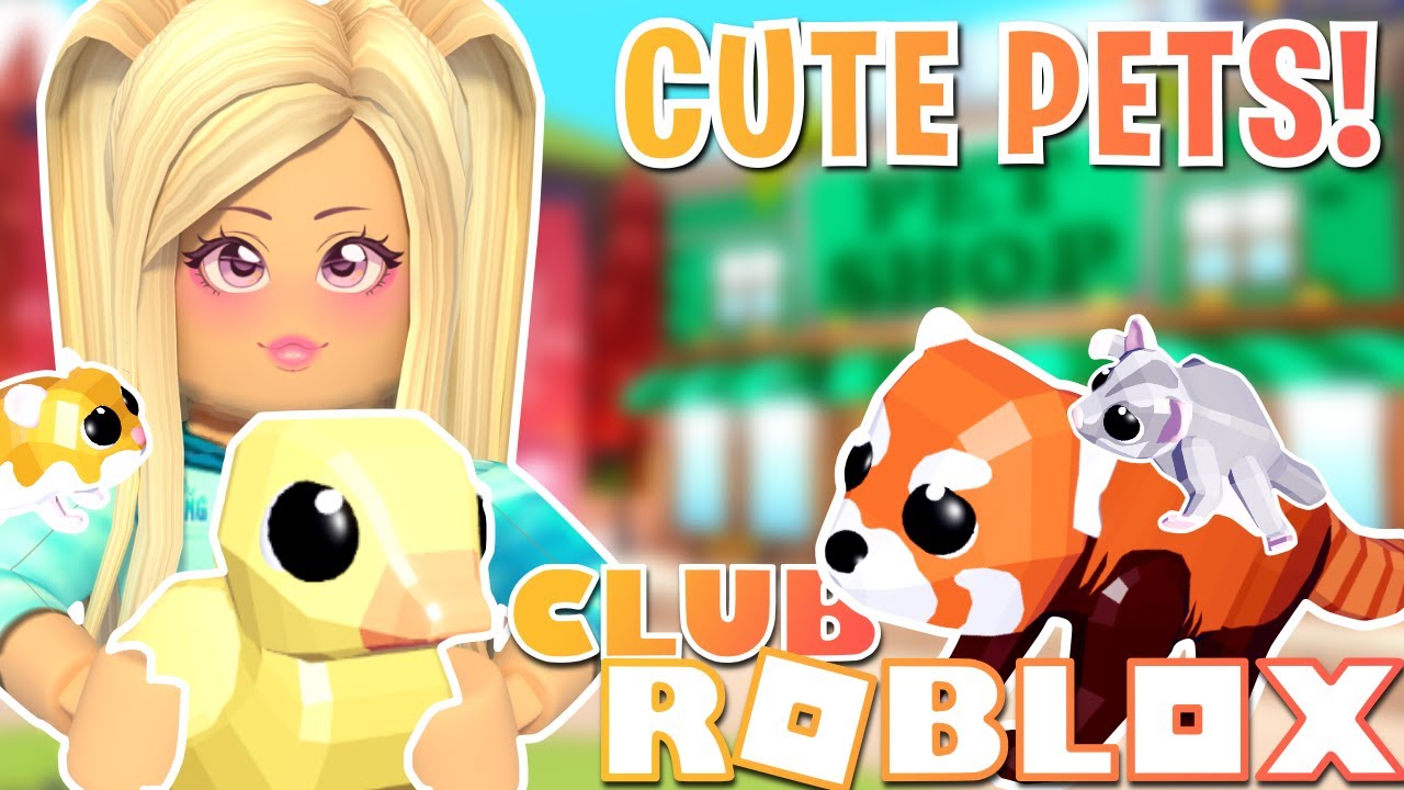 🐹 CUTE PET UPDATE!!! 🐹 How to Get a FREE Red Panda!!! Club Roblox ...