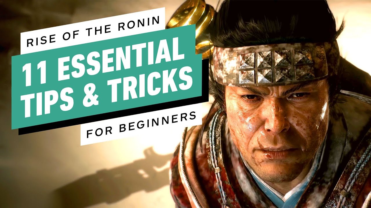 Rise of the Ronin: 11 Essential Tips and Tricks for Beginners - YouTube