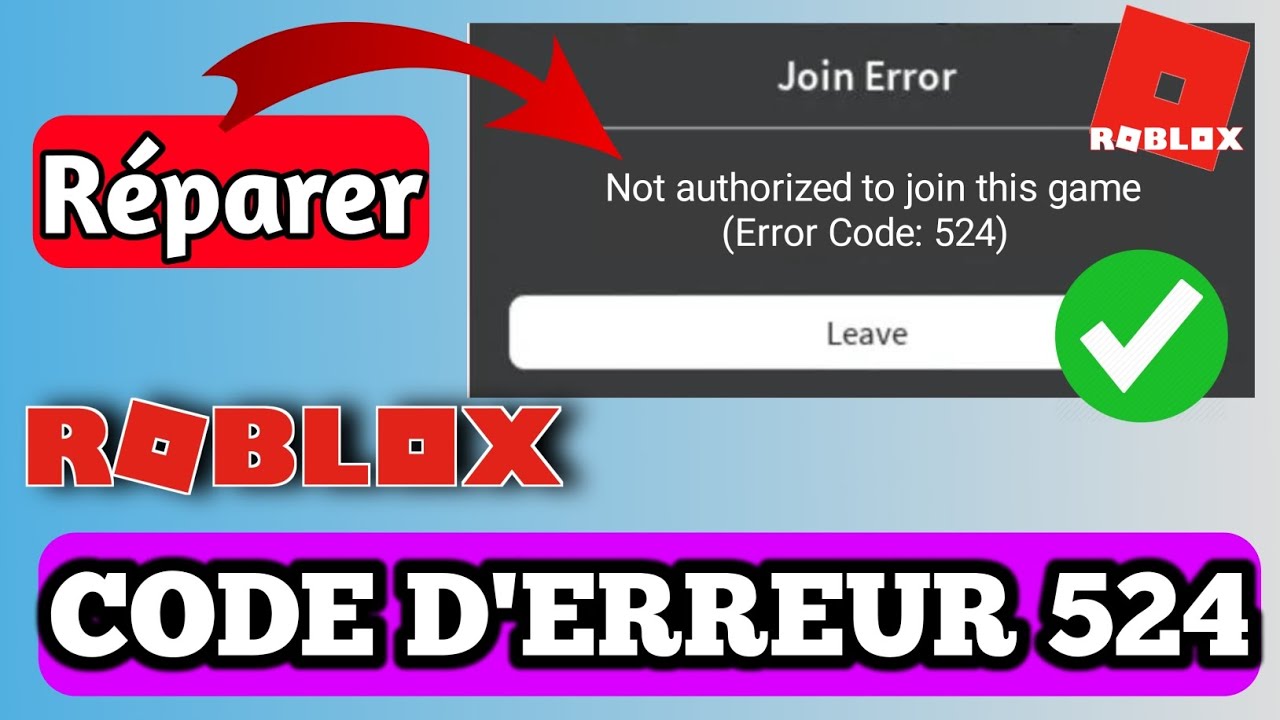 Réparer le code d'erreur Roblox 524|| Réparer l'erreur de connexionCode 524 Roblox -Mise à jour ...
