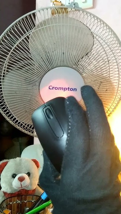 Controlling light and fan with mouse - YouTube