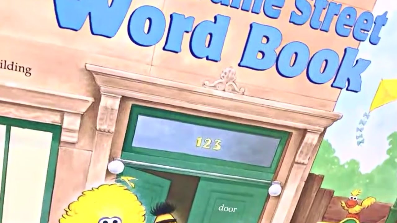 The Sesame Street Word Book 🛀 1,000 UNIQUE WORDS | World English School ...