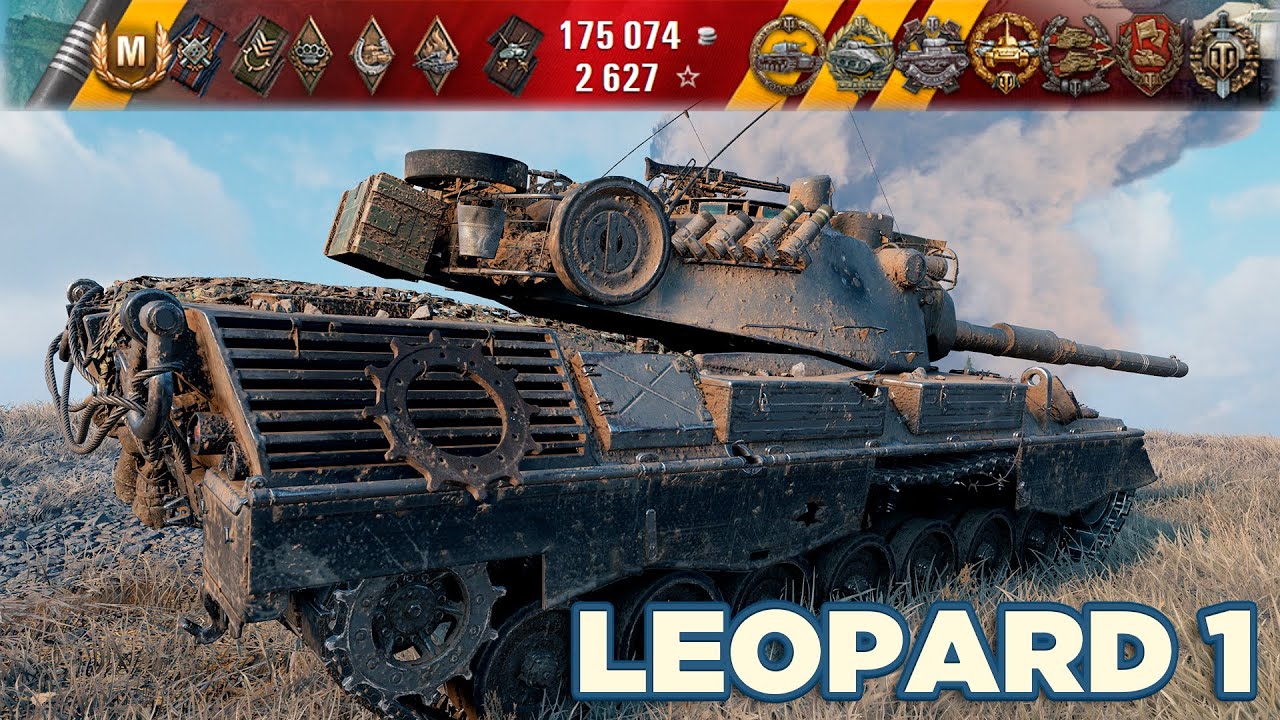 Leopard 1 • SURVIVAL IN THE WILD • World of Tanks - YouTube
