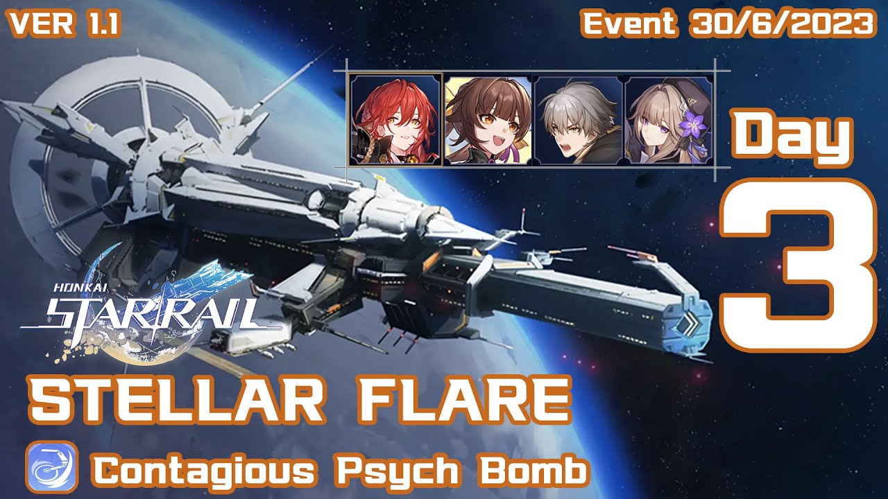 Honkai Starrail Event - Stellar Flare - Day 3 - Full Reward - YouTube