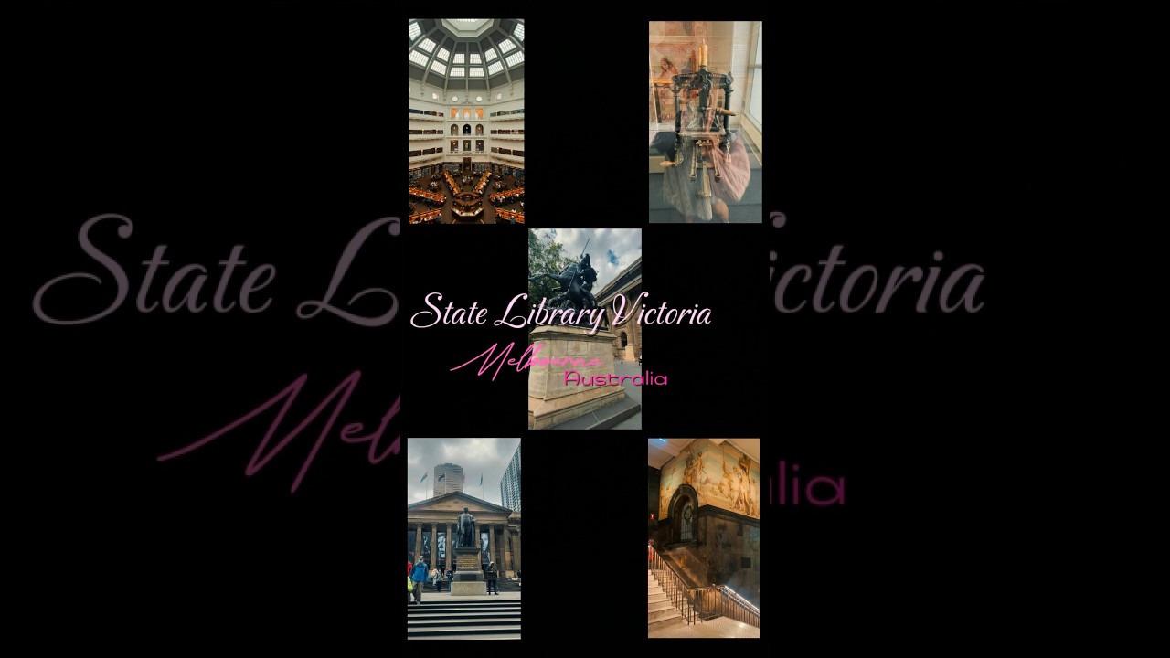 #pov : library date📚🤓 #statelibrarymelbourne #library #melbourne # ...