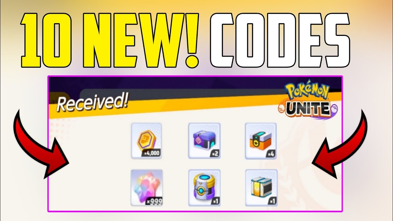 ⚠️NEW Codes⚠️POKEMON UNITE NEW GIFT CODES - POKEMON UNITE CODES ...