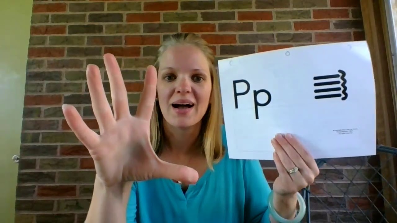 Visual Phonics Letter Pp - YouTube