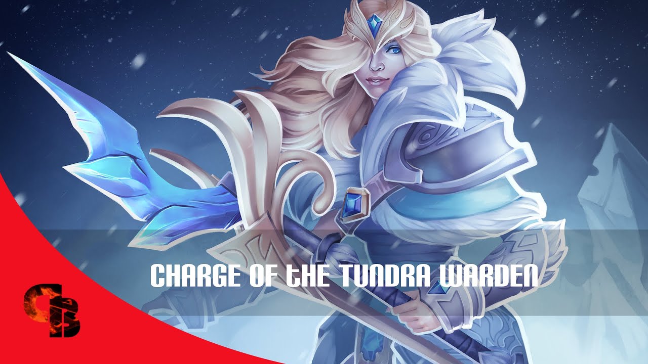 Dota 2: Store - Crystal Maiden - Charge of the Tundra Warden - YouTube